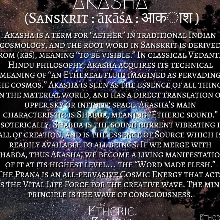 Unlocking the Profound Spiritual Meaning of Akasha: A Journey into ...