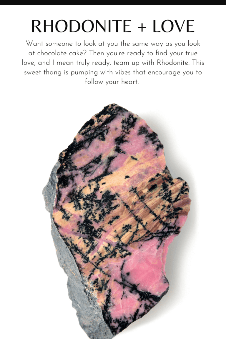 The Spiritual Meaning of Rhodonite: Uncover the Healing Power Within